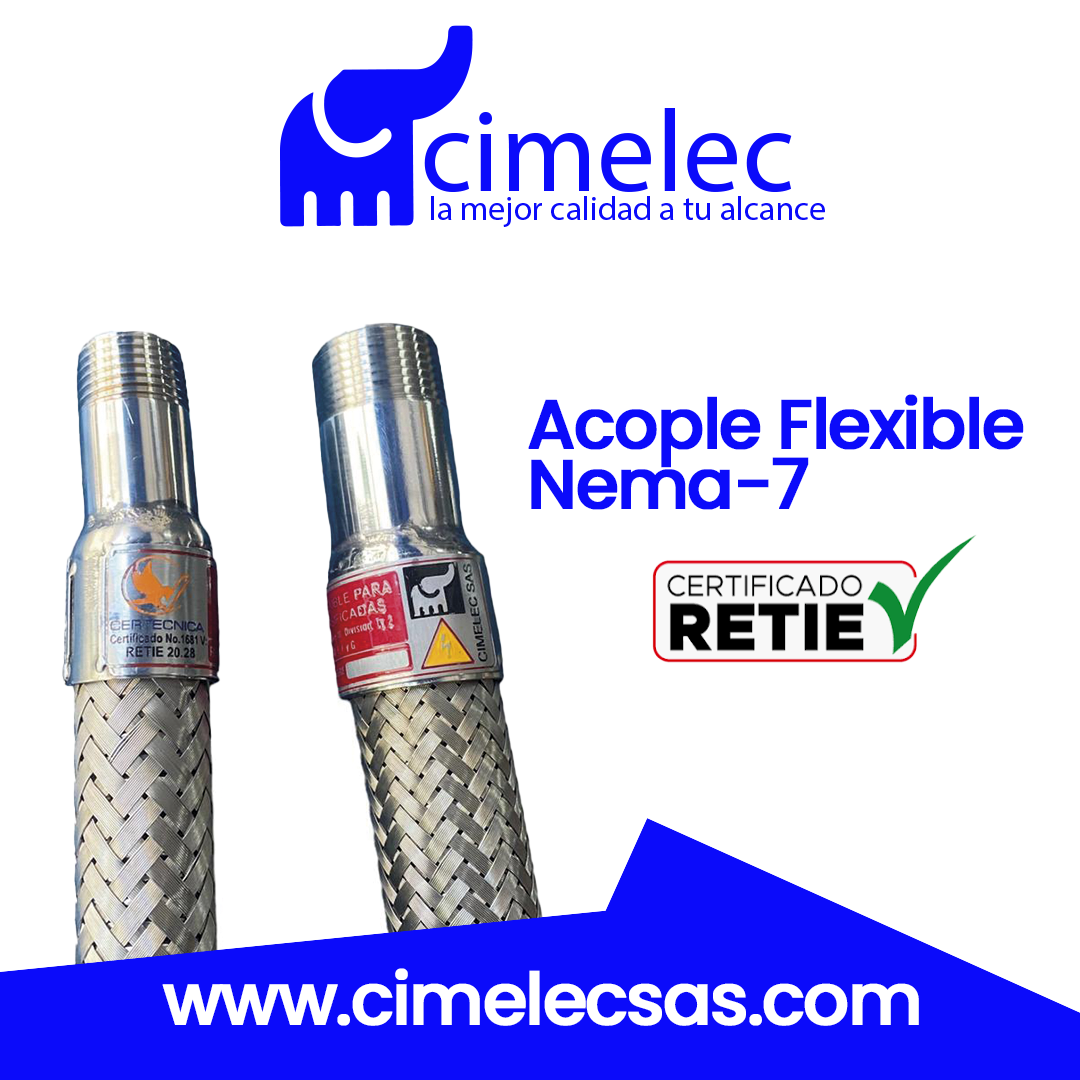 Acople Flexible Nema7 - ELÉCTRICOS CIMELEC SAS BOGOTA